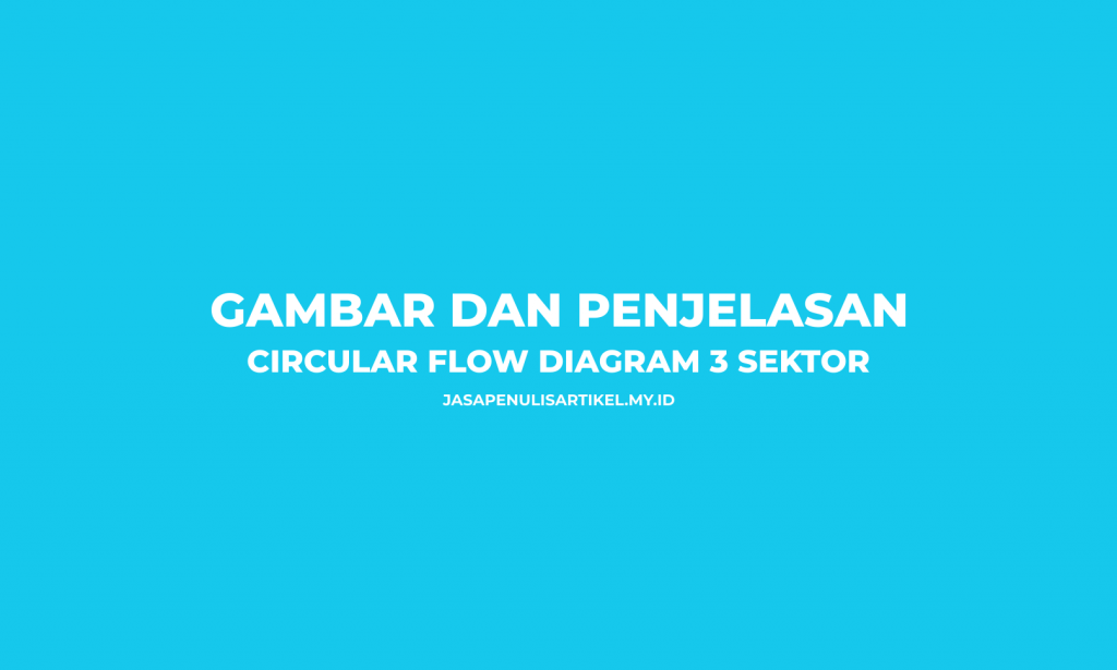 Gambar Circular Flow Diagram 3 Sektor dan Penjelasan | Jaspena